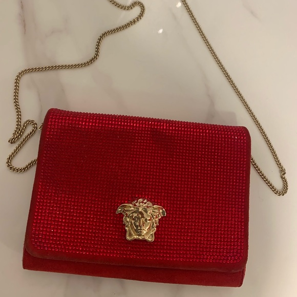 Versace | Bags | Red Versace Medusa | Poshmark